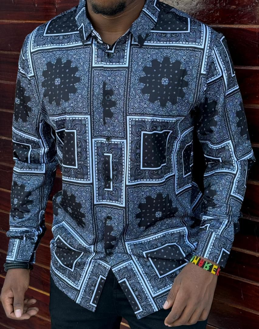 Geometric Pattern Shirt – Shanyram